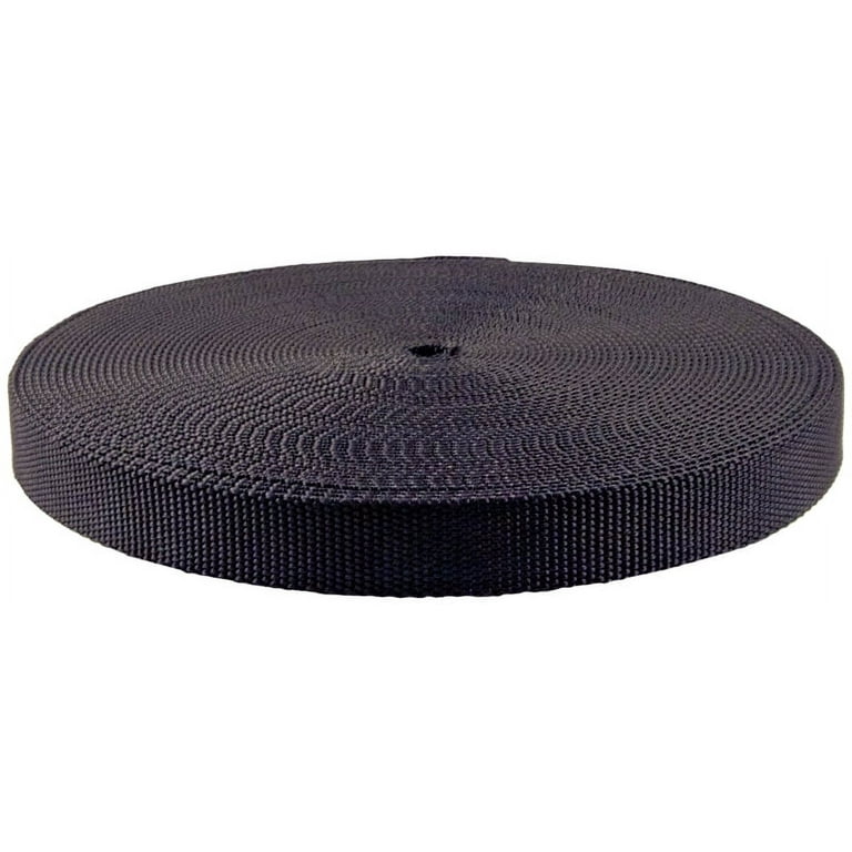 1" Black Polypropylene Webbing – Rushin Upholstery Supply