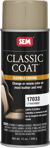 SEM Classic Coat Aerosol 17033 Light Parchment | Rushin Upholstery Supply